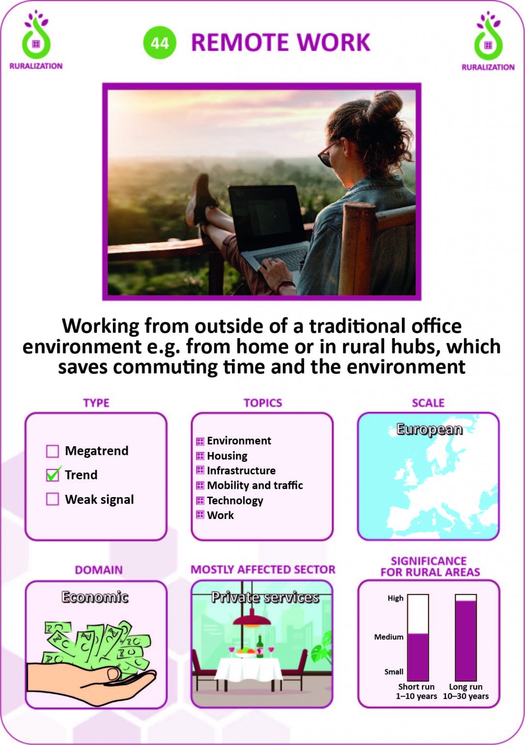 44. Remote work – Rural Trends